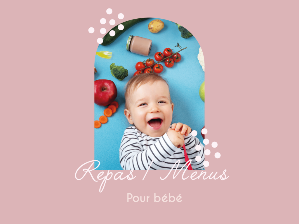 Repas bébé : quels menus pour vos bébés dès 4 mois 👶🏻🍴